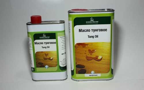 Тунговое масло Tung oil Borma Wachs