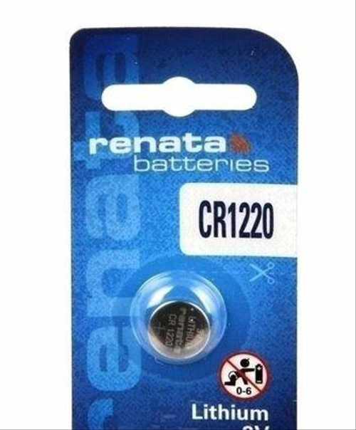 Батарейка Renata Lithium CR1220 3V