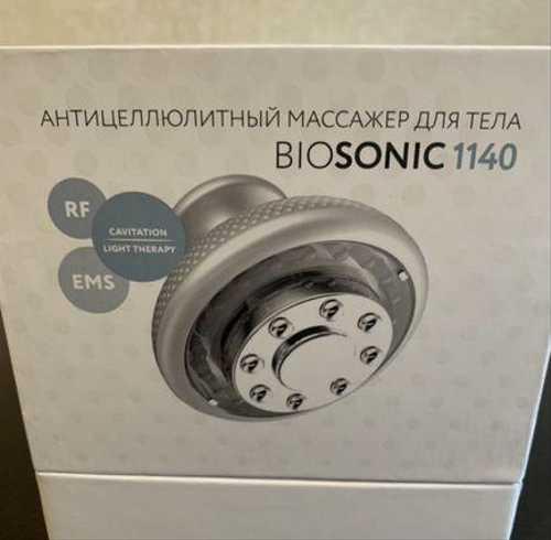 Антицеллюлитный массажер Bio Sonic 1140, Gezatone