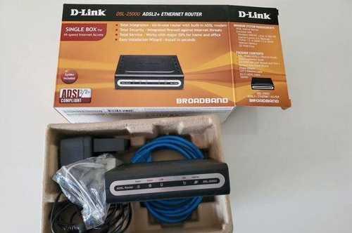 Роутер D-Link DSL-2500