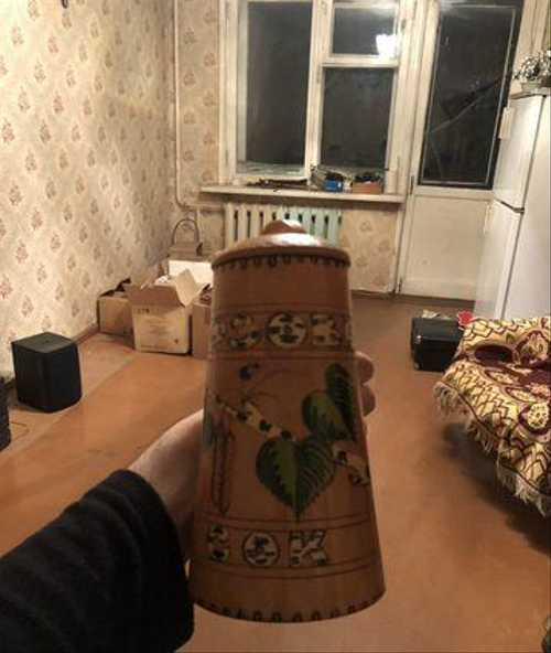 Кружка деревянная