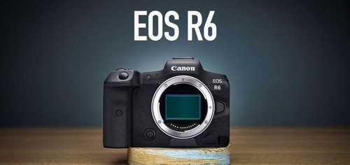 Зеркальный фотоаппарат Canon EOS R6 Body