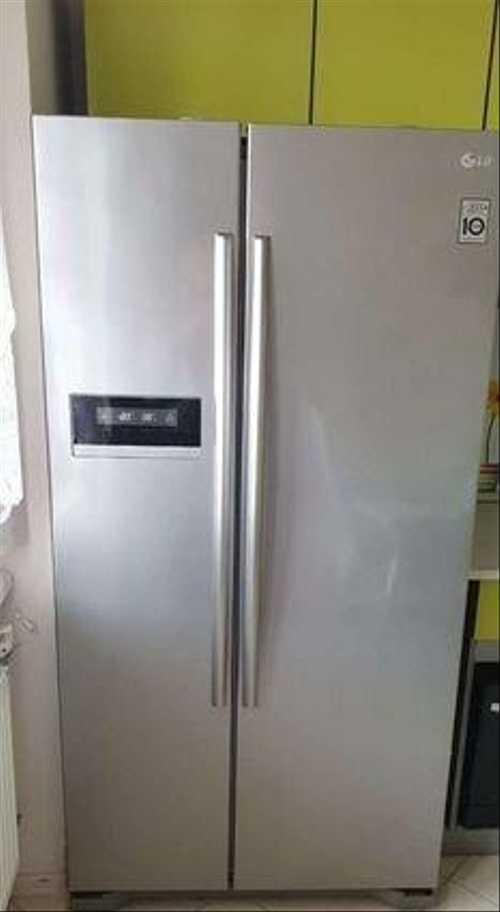 Холодильник side by side lg gc-b207glqv