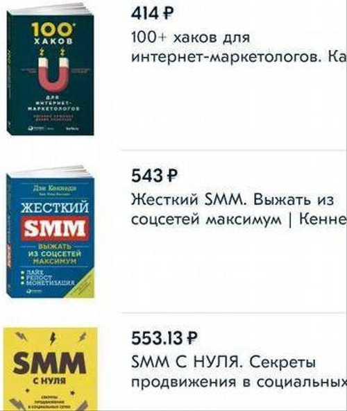 Книги по SMM