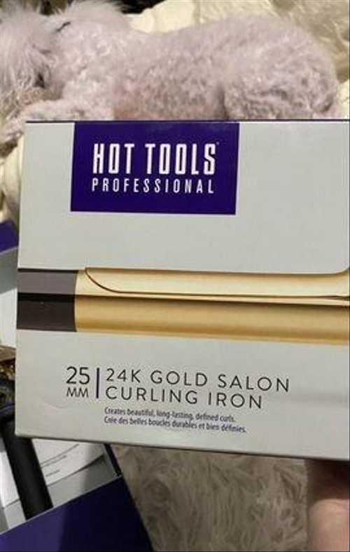 Плойка hot tools 24k gold