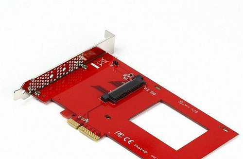 Адаптер pci-e to u.2 Smartbuy PE-132