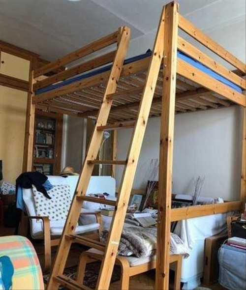 Двухярусная кровать-чердак IKEA