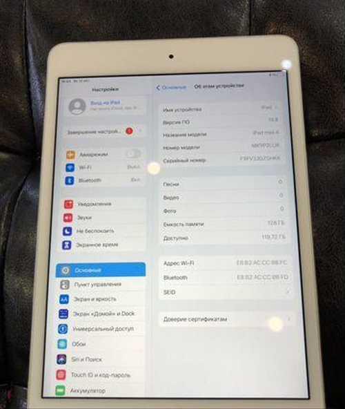 iPad mini 4 128