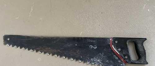 Ножовка по газобетону Hesler 550 мм крупный зуб 14