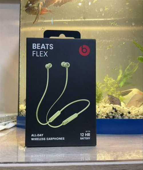 Beats Flex жёлтые (Yuzu Yellow) Новые