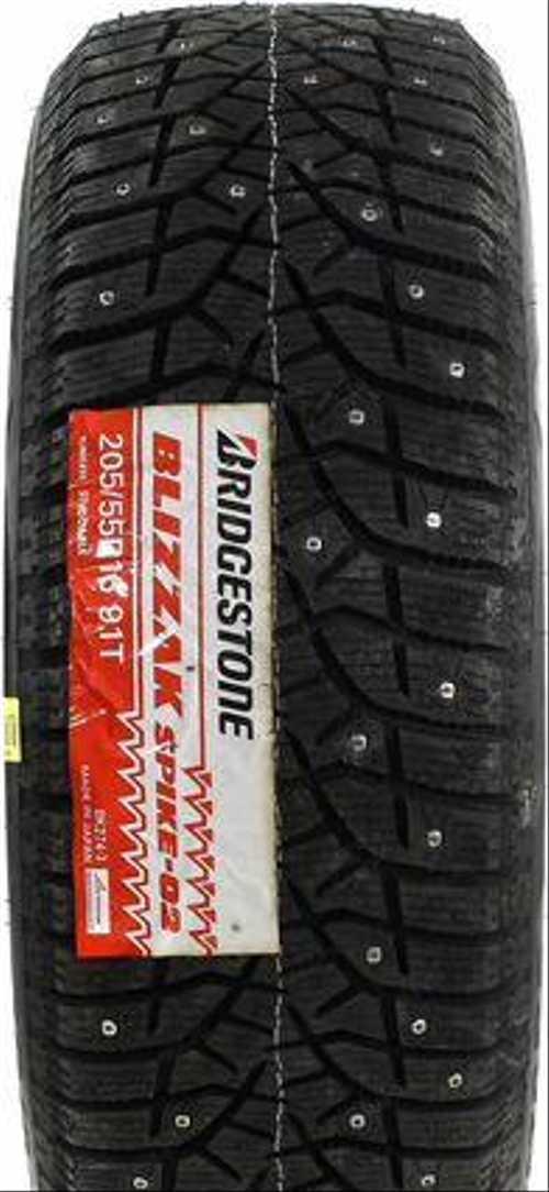 Bridgestone blizzak spike 02 205 55 r16. Зимние шины Bridgestone Blizzak Spike-02. Bridgestone Blizzak Spike-02 91t.