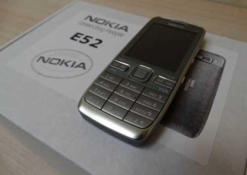 Nokia E52 Silver