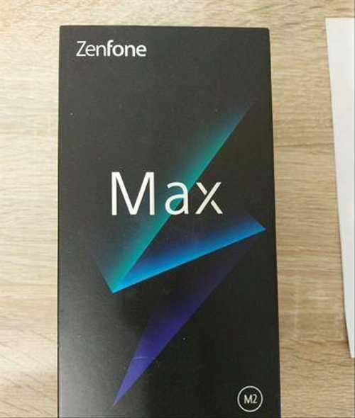 Коробка asus zenfon Max M2