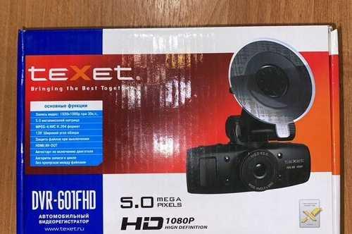 Видеорегистратор texet dvr-601fhd