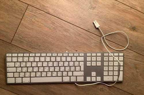 Клавиатура Apple keyboard a1243 почти рабочая