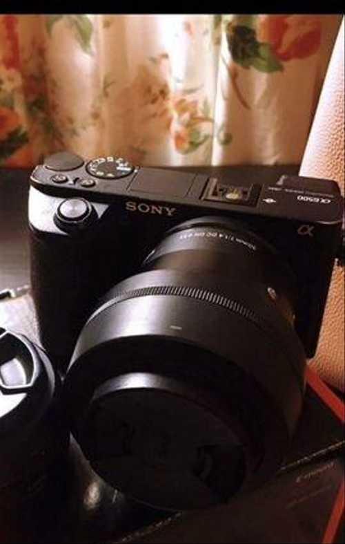 Компактный фотоаппарат sony a6500 body