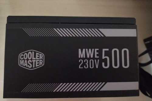 Блок питания CoolerMaster MWE 500 white