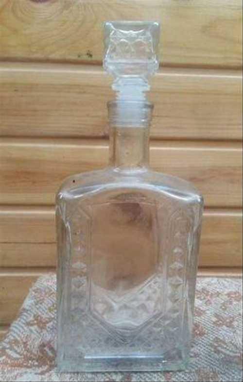 Стеклянная бутылка 0 5