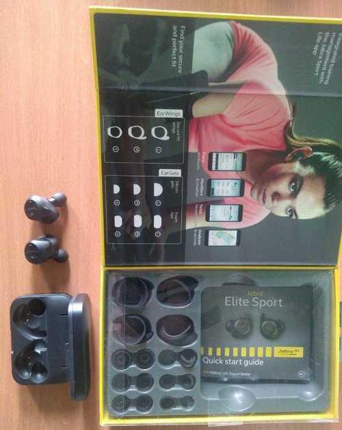 Наушники Jabra Elite Sport