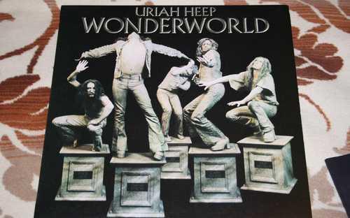 Uriah heep " wonderworld "74 UK orig. bronz Mint