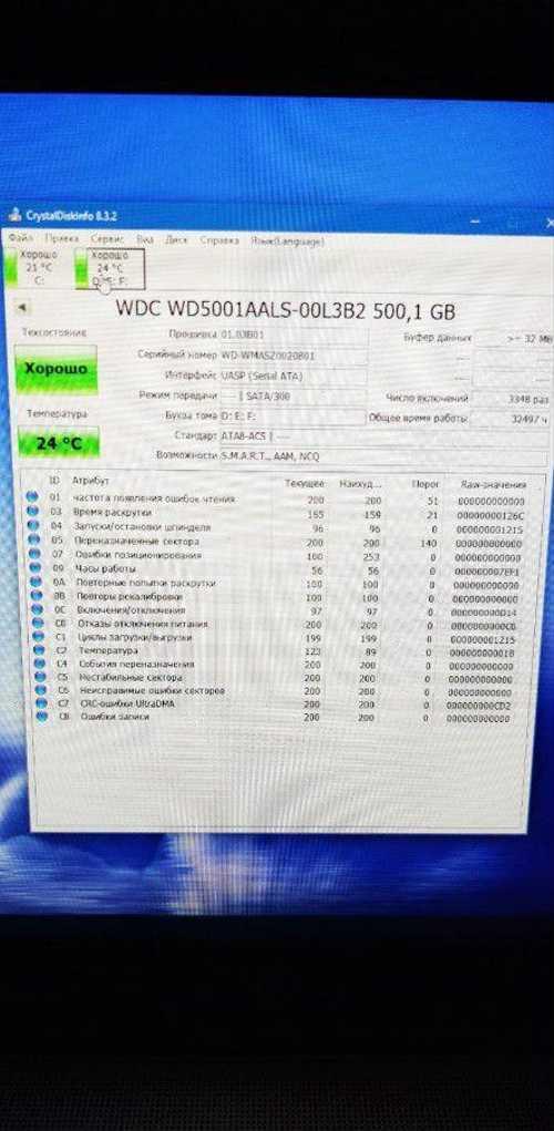 Жесткий диск 3,5 дюйма wd 500gb