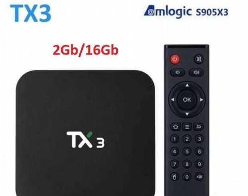 Iptv твбокс на Android Tanix TX3 s905x3 2/16