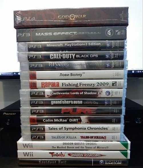 Игры - PS3 PS4 GameCube Wii