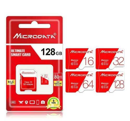 128 Гб Скоростная Карта Памяти U3 Micro sdxc. Нова