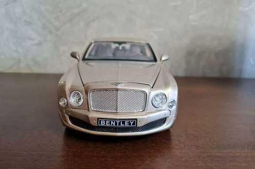 Модель Bentley Mulsanne 1:18