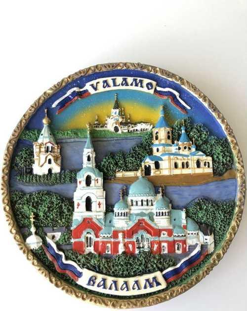 Тарелка сувенирная «Валаам»