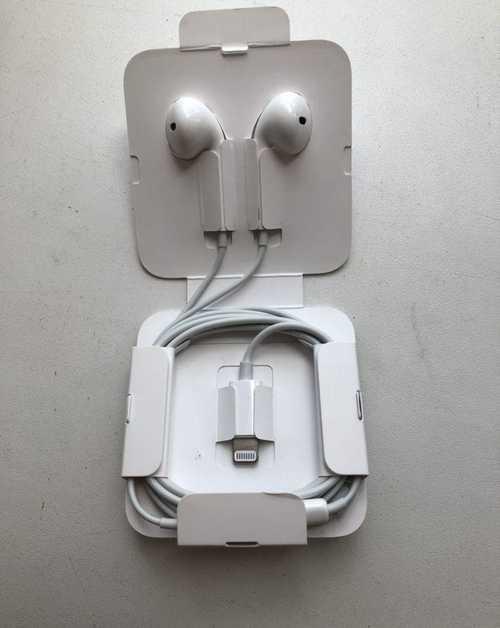 Наушники Apple EarPods lighting оригинал