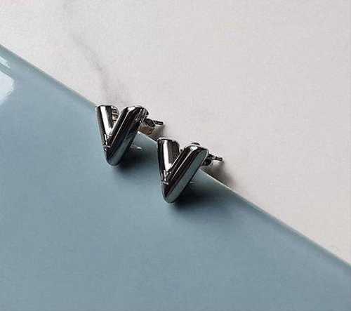 Серьги Louis Vuitton LV Луи Виттон