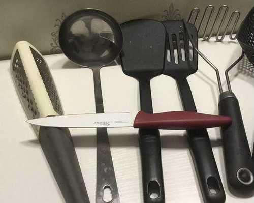 Лопатки, половник, толкушка, нож