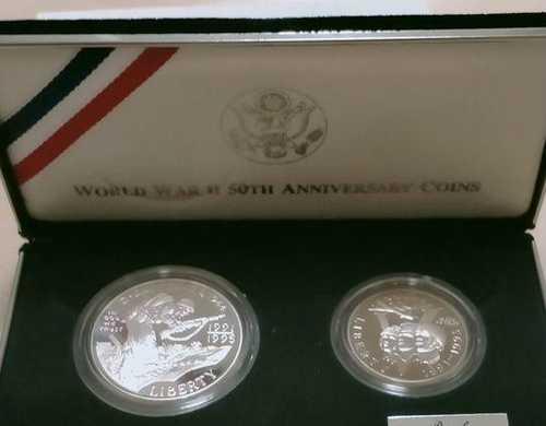 World War II 50th Anniversary Commemorative Coin S