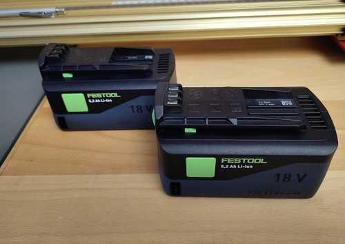 Аккумуляторная батарея Festool BP 18 Li 5,2 AS