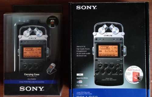 Sony PCM-D50 + чехол