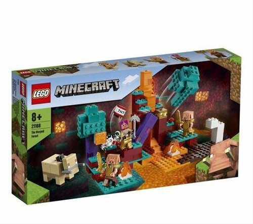 Lego Minecraft Лего 21168 Искажённый лес, новый