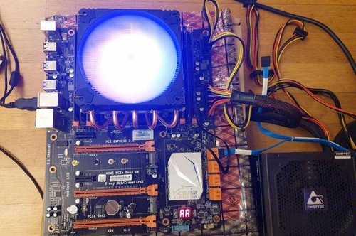 Jingsha X99 8D3+Xeon 2678v3+32 Gb DDR3 1866+Cooler