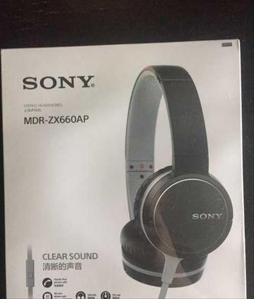 Новые наушники Sony MDR ZX660AP