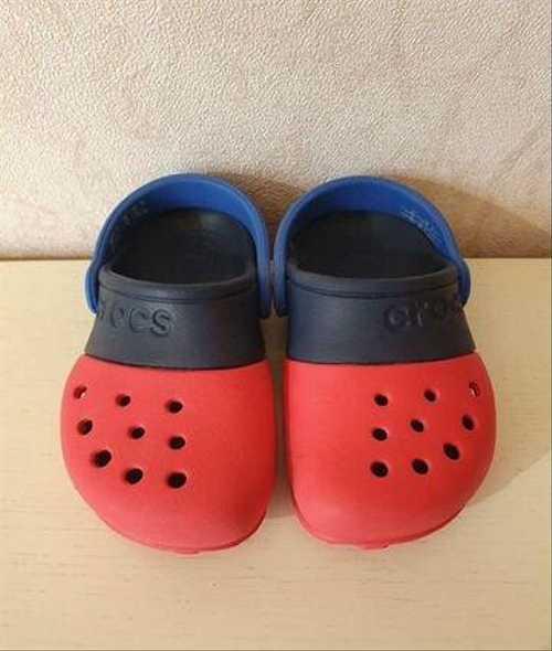 Обувь (сабо) crocs детская р. С 8