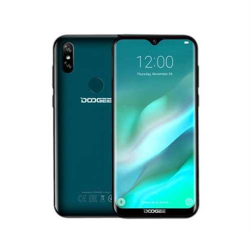 Doogee Y8 Green (6.1", 4G, 3/32GB, 3400mAh) Новый