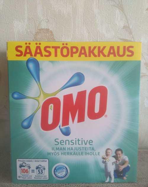 Стиральный порошок OMO Sensitive из Финляндии