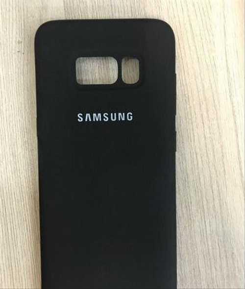 Чехол SAMSUNG Galaxy S8 Silicone Case черный