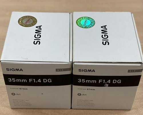 Sigma AF 35mm f/1.4 DG HSM Art для Sony A