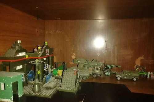 Военная и космическая lego базы