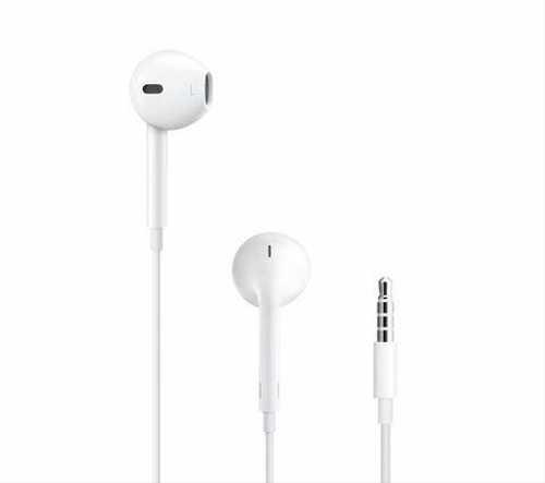 Наушники EarPods Apple оригинал с разъёмом 3,5мм