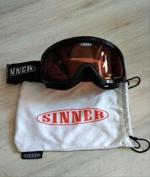 Горнолыжные очки sinner,с увеличенной глубиной