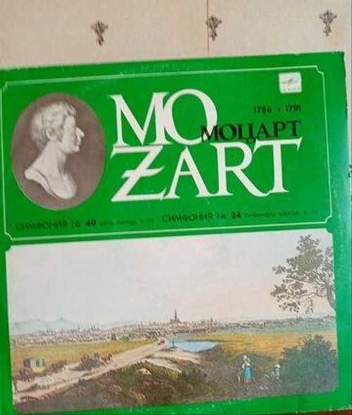 Моцарт Симфония №№ 40, 24 (винил)