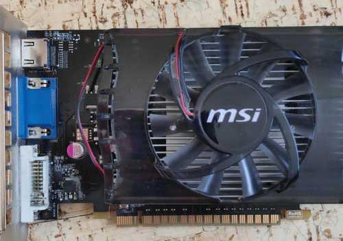 Видеокарта MSI GT630 1 gb