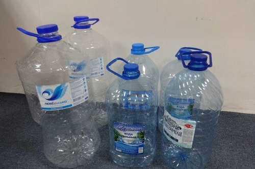 Пластиковые бутыли 5 и 9 литров
